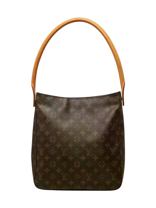 LOUIS VUITTON 1999 Monogram Looping Gm Shoulder Bag - Brown