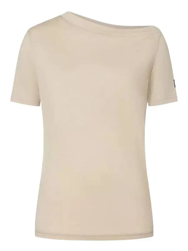 SUPER.NATURAL Off-shoulder Short-sleeve T-shirt - Neutrals