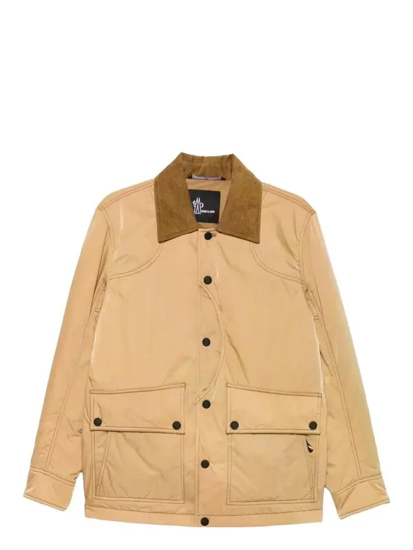 Moncler Louron Quilted Down Jacket - Neutrals
