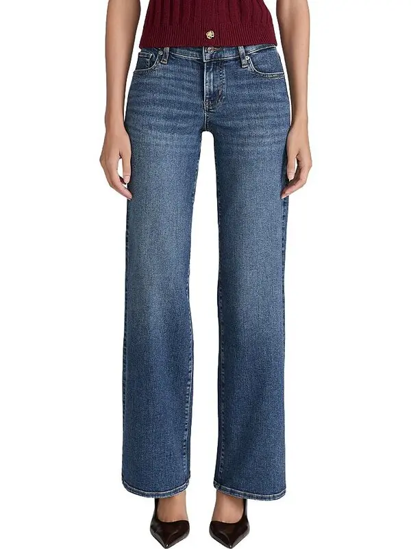 FRAME The Low Rise Slim Palazzo Jeans - Eira