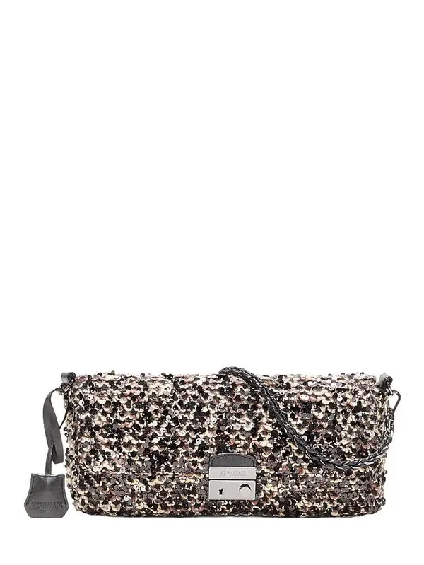 Mz Wallace Crosby Lock Embellished Quilted Baguette Bag - Multi