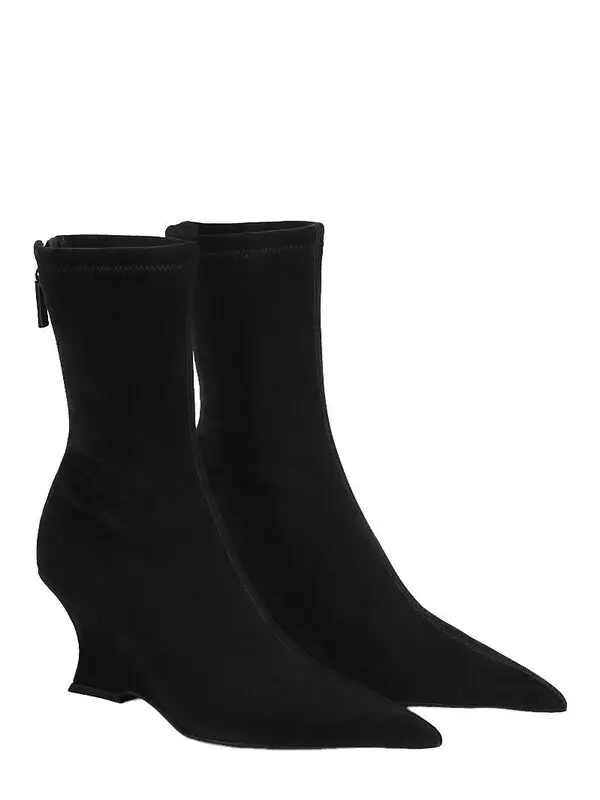 NAKED WOLFE Hilly Suede Boots - Black