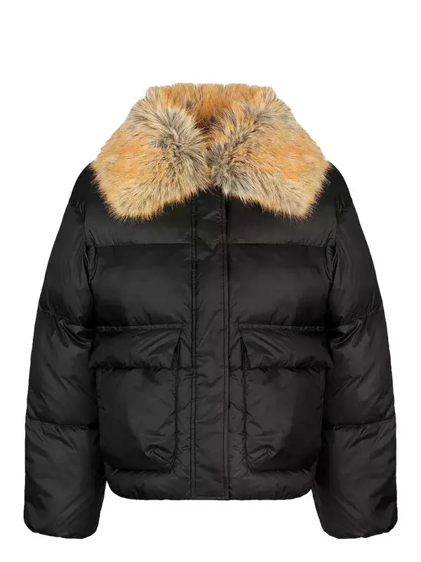 CANADIAN Titusville Faux-fur-collar Puffer Jacket - Black