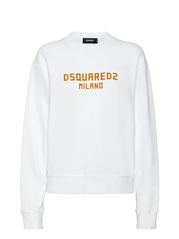 Dsquared2 Just Right Fit Milano Crewneck Sweatshirt - Black