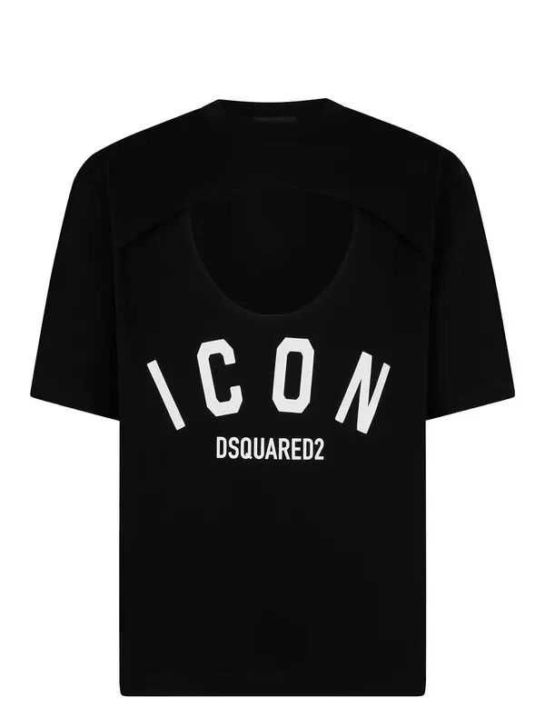 Dsquared2 Icon Loose Fit T-shirt - Black