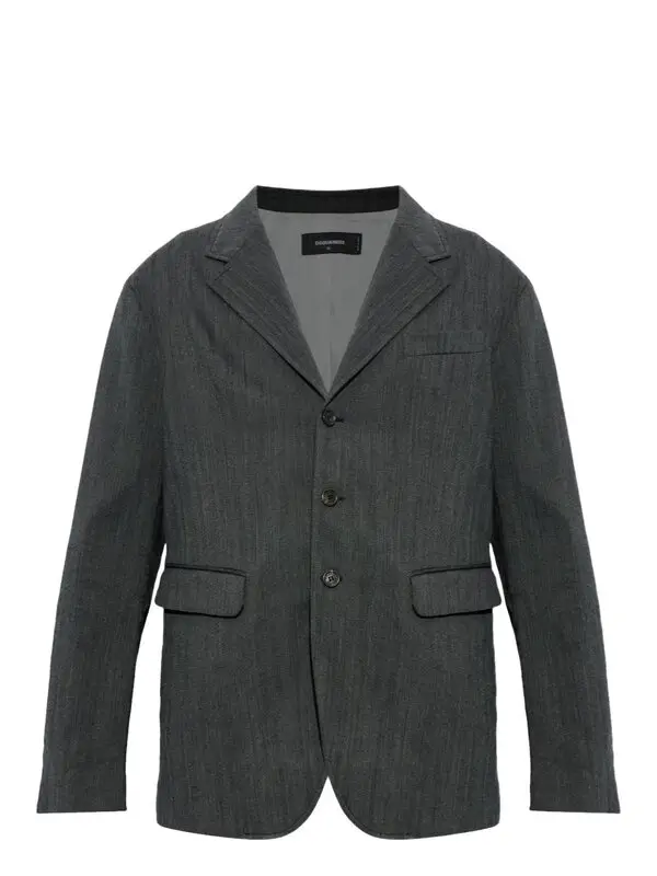 Dsquared2 Single-breasted Blazer - Black