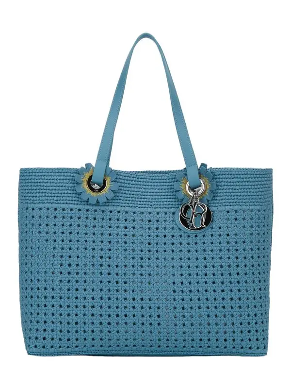 Dior Handbag With Dual Handles - Blue