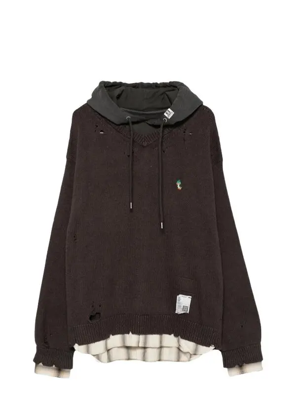 Mihara Yasuhiro Long-sleeve Sweatshirt - Black
