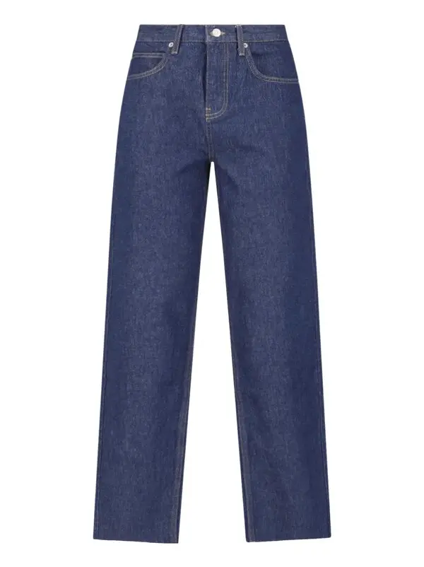 THE FRANKIE SHOP Straight-leg Jeans - Blue