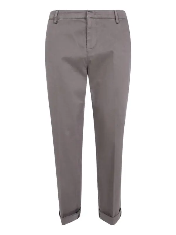DONDUP Gaubert Tailored Relaxed Regular Fit Chinos - Gray
