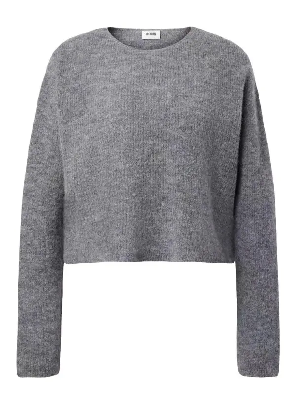 DRYKORN Imeny Cropped Sweater - Grey