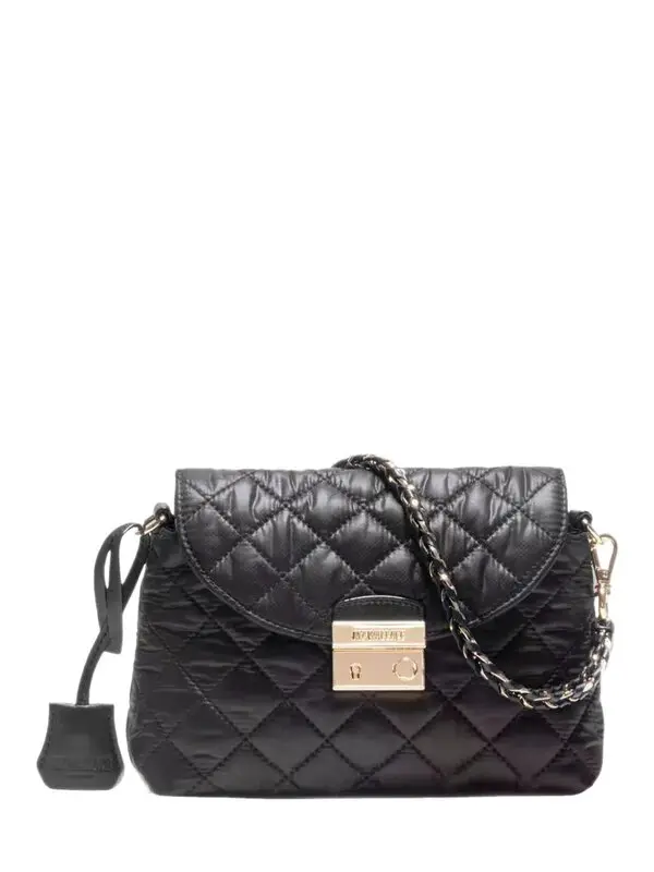 Mz Wallace Mini Crosby Quilted Shoulder Bag - Black
