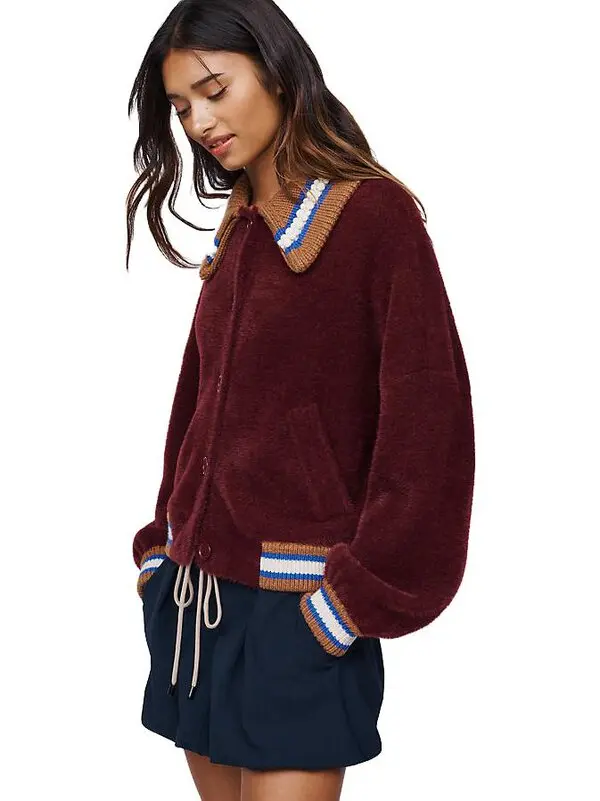 Essentiel Antwerp Kamore Sweater - Dark Wine