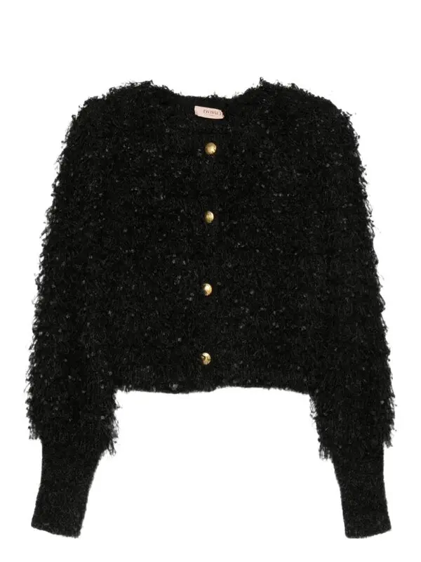 TWINSET Logo Knitwear - Black