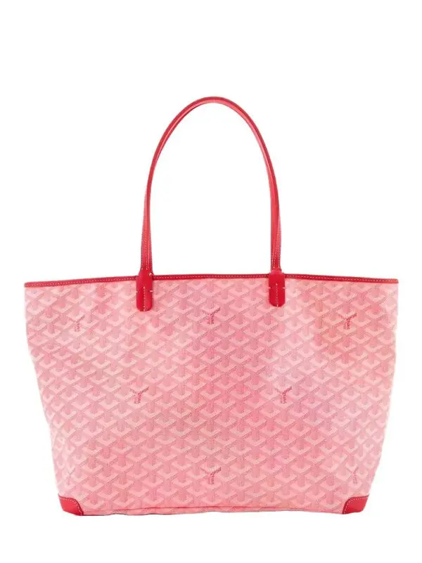 Goyard Artois Tote Coated Canvas Mm Shoulder Bag - Pink