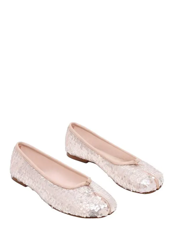 Steve Madden Calico Sequins Ballet Flats - Blush