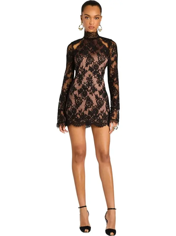 Retrofete Gilana Lace Dress - Black