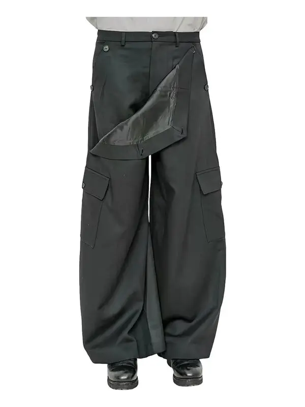 EGONLAB Duffle Cargo Pants - Black