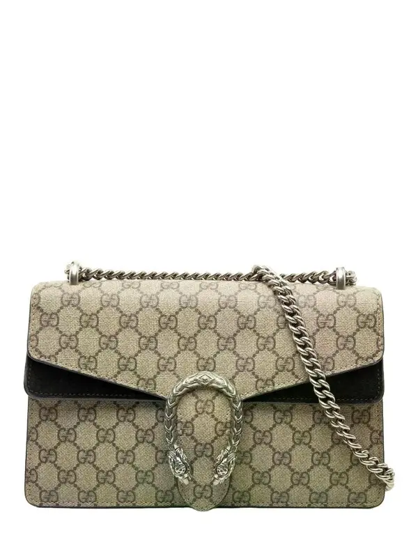 Gucci 2016-2026 Medium Gg Supreme Dionysus Shoulder Bag - Neutrals