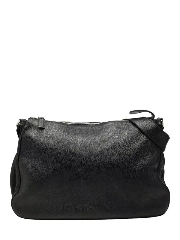 Prada 2013-2026 Vitello Daino Crossbody Bag - Black