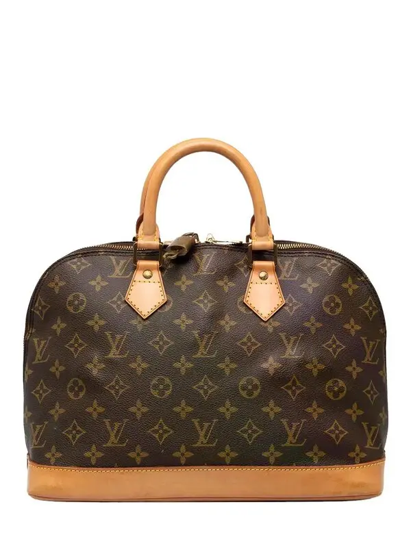 LOUIS VUITTON 1994 Monogram Alma Pm Handbag - Brown