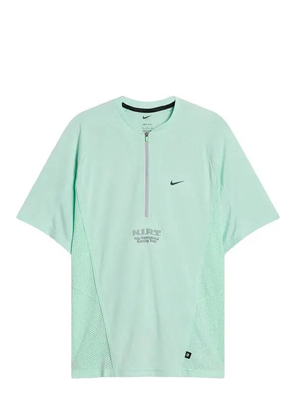 Nike Shorts Sleeve Top - Arctic Green
