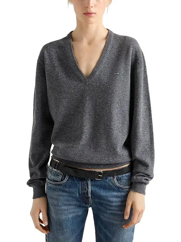 Prada Wool Sweater - Grey