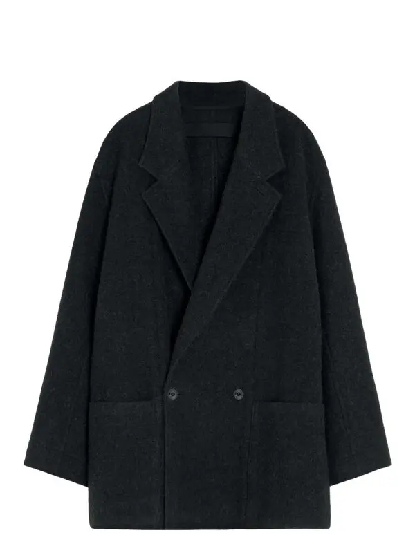 LEMAIRE Felted Jacket - Black