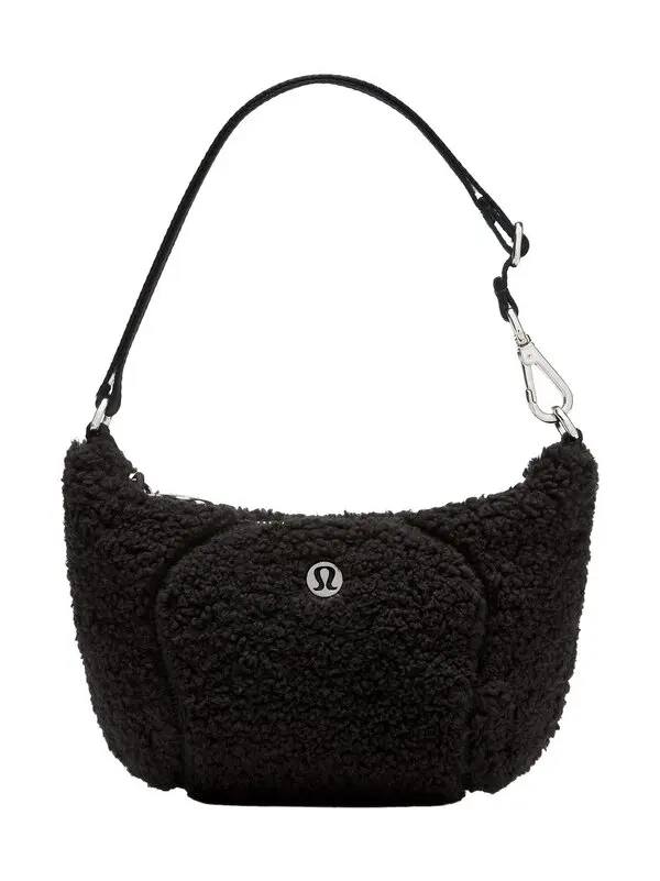 Lululemon City Essentials Mini Shoulder Bag 0.5l - Black/silver