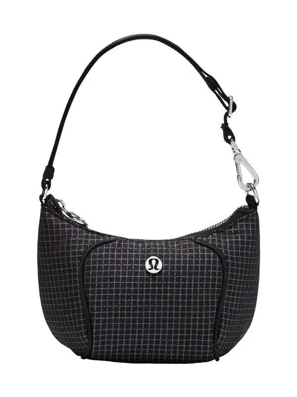 Lululemon City Essentials Mini Shoulder Bag 1l - Black/silver