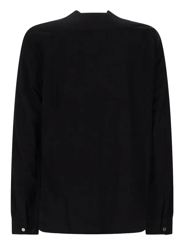 Rick Owens Distressed Logo T-shirt - Black