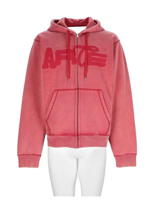 ARTE ANTWERP Bold Logo Fleece Sweatshirt - Red