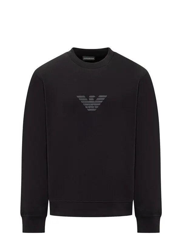 Emporio Armani Eagle Sweatshirt - Navy-eagle