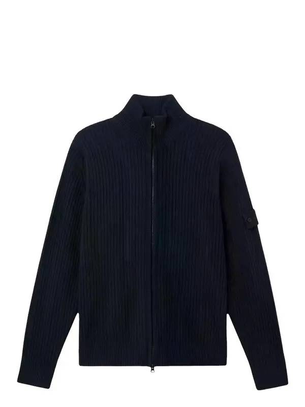Stone Island 5100054 Wool Cashmere_s.i. Ghost Sweater - Blue