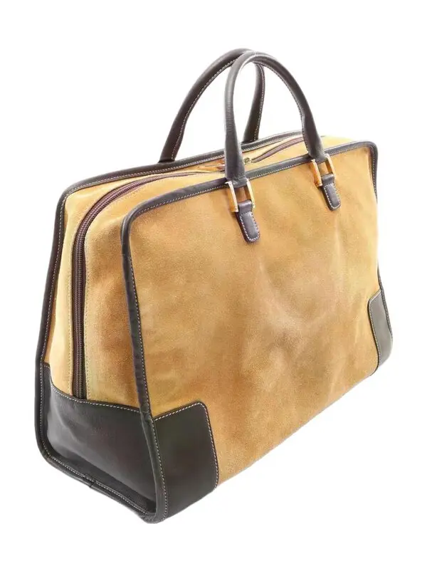 Loewe 2010s 40 Amazona Leather Tote Bag - Neutrals