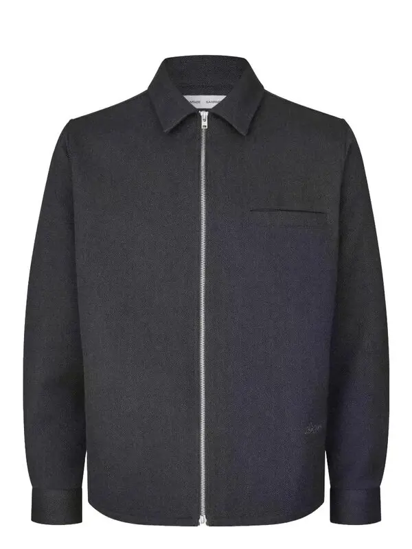 Samsøe Samsøe Sadamon Gt Zip-up Jacket - Grey
