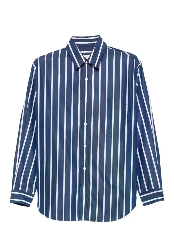 Matteau Classic Stripe Shirt - Blue