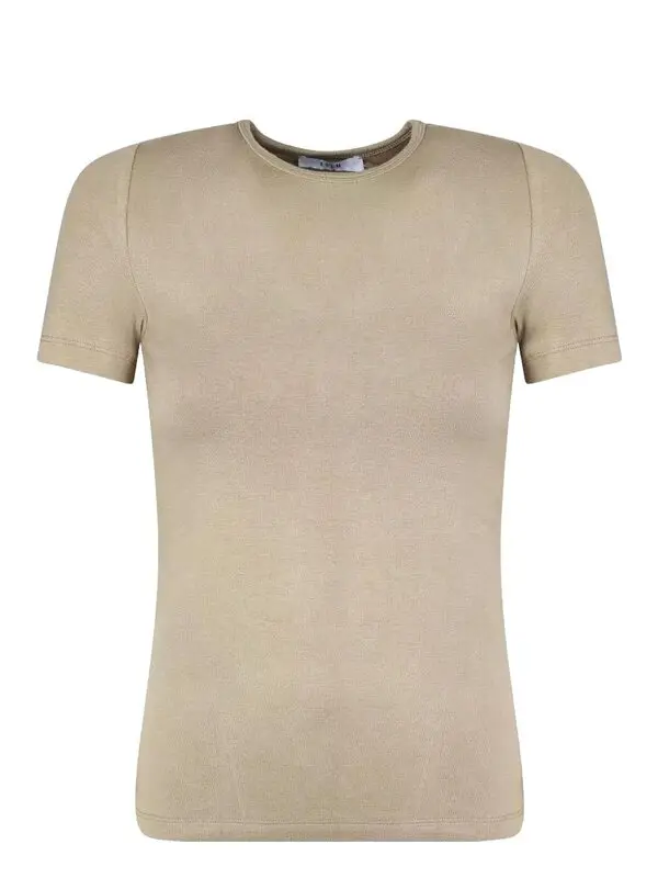 ELEH Short-sleeve Crew-neck T-shirt - Neutrals