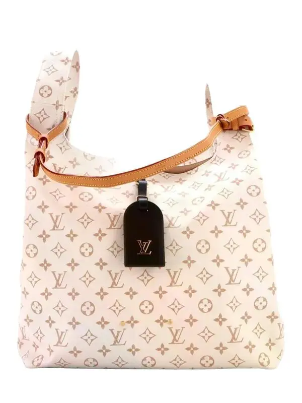LOUIS VUITTON Atlantis Handbag Monogram Dune Canvas Gm Shoulder Bag - Neutrals