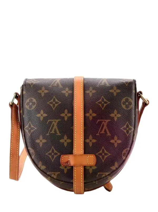 LOUIS VUITTON Chantilly Handbag Monogram Canvas Pm Crossbody Bag - Brown