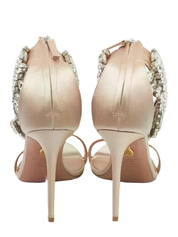 AQUAZZURA Gem Palace Sandals - Neutrals