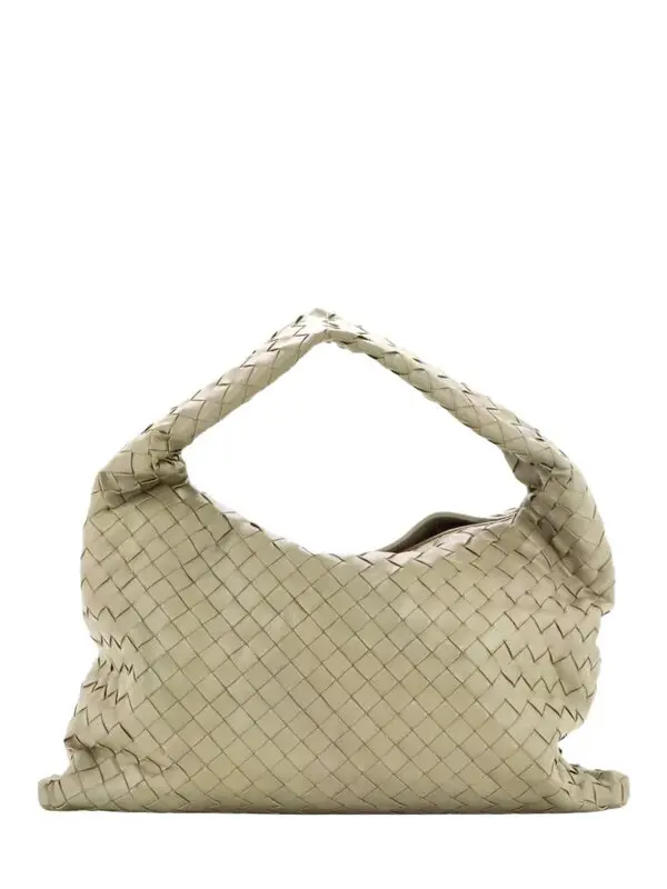 Bottega Veneta Hop Intrecciato Leather Small Hobo Bag - Dongshilu