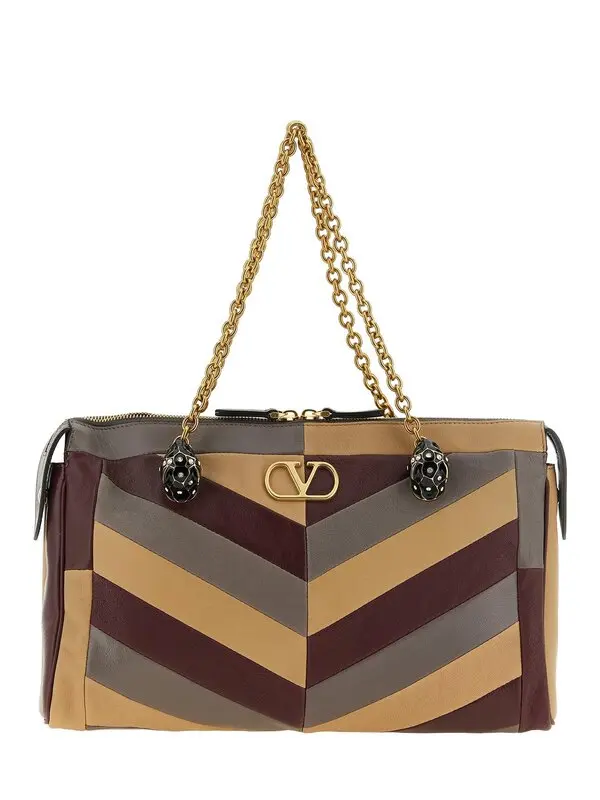 Valentino Garavani Panthea' Medium Shoulder Bag - Multi