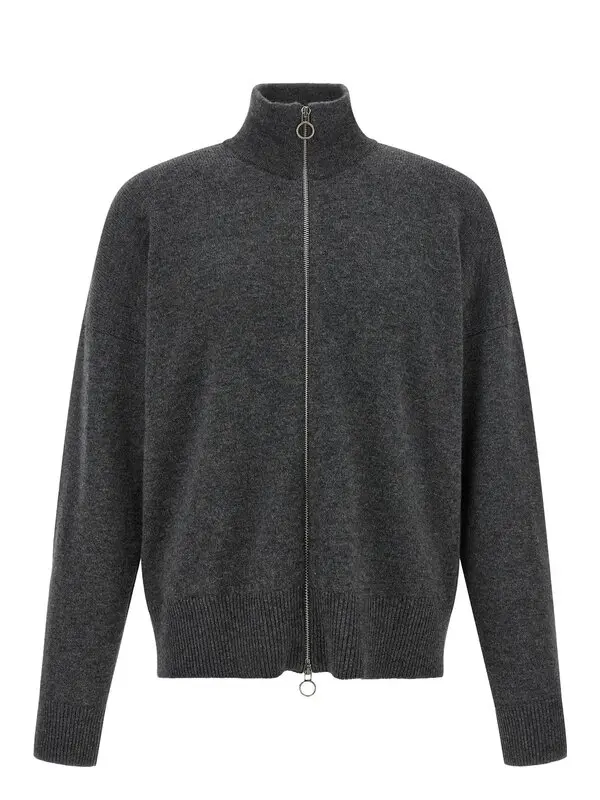 LARMERI STUDIO The 'camioner' Cardigan - Gray