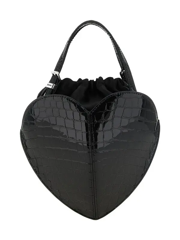 ROTATE BY BIRGER CHRISTENSEN The Heart Handbag - Black