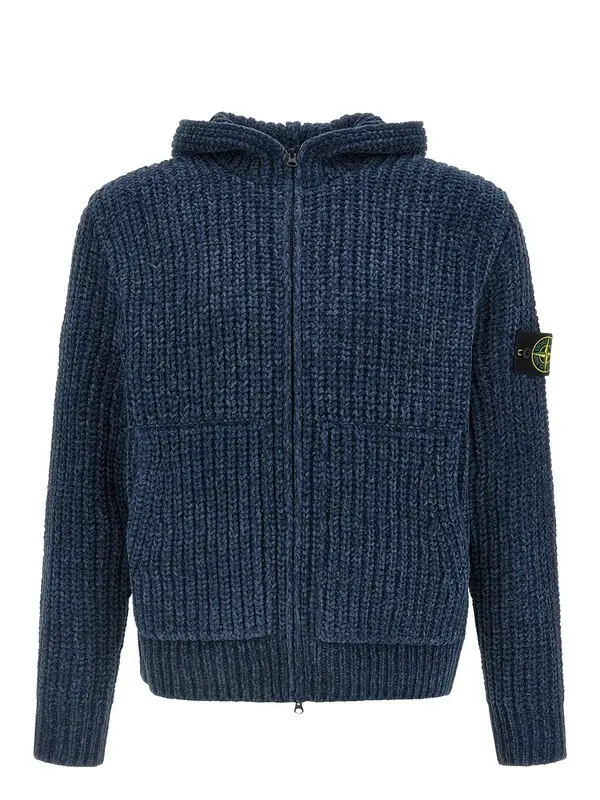 Stone Island Cardigan '5100065 - Blue