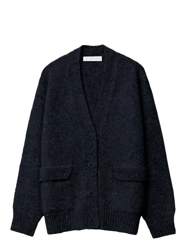 Iris Von Arnim Wool-cashmere Cardigan Talisa - Navy