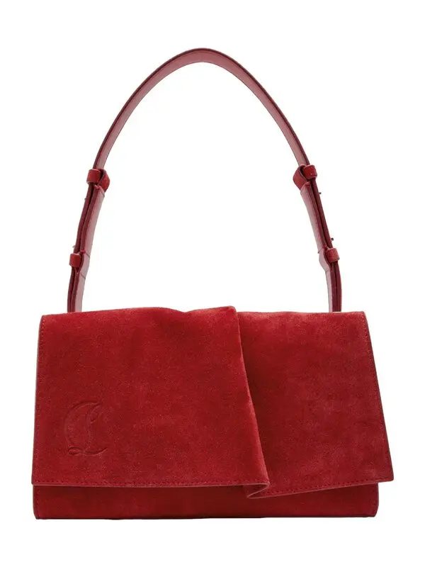 CHRISTIAN LOUBOUTIN Suede Shoulder Bag - Fever