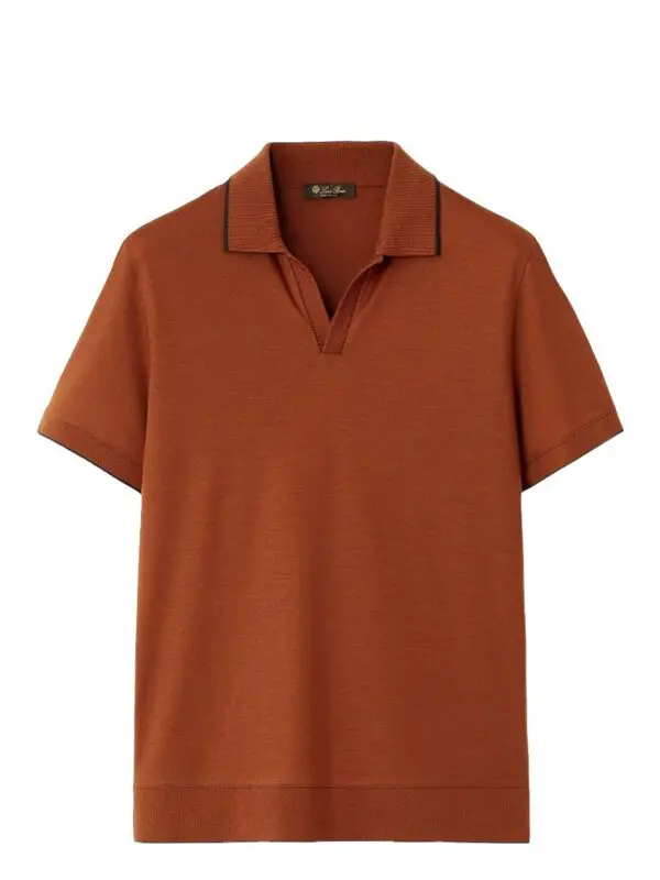 Loro Piana Waitaki Polo Shirt - Red