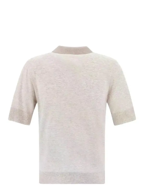 Herno Resort Short-sleeve Polo Top - Neutrals